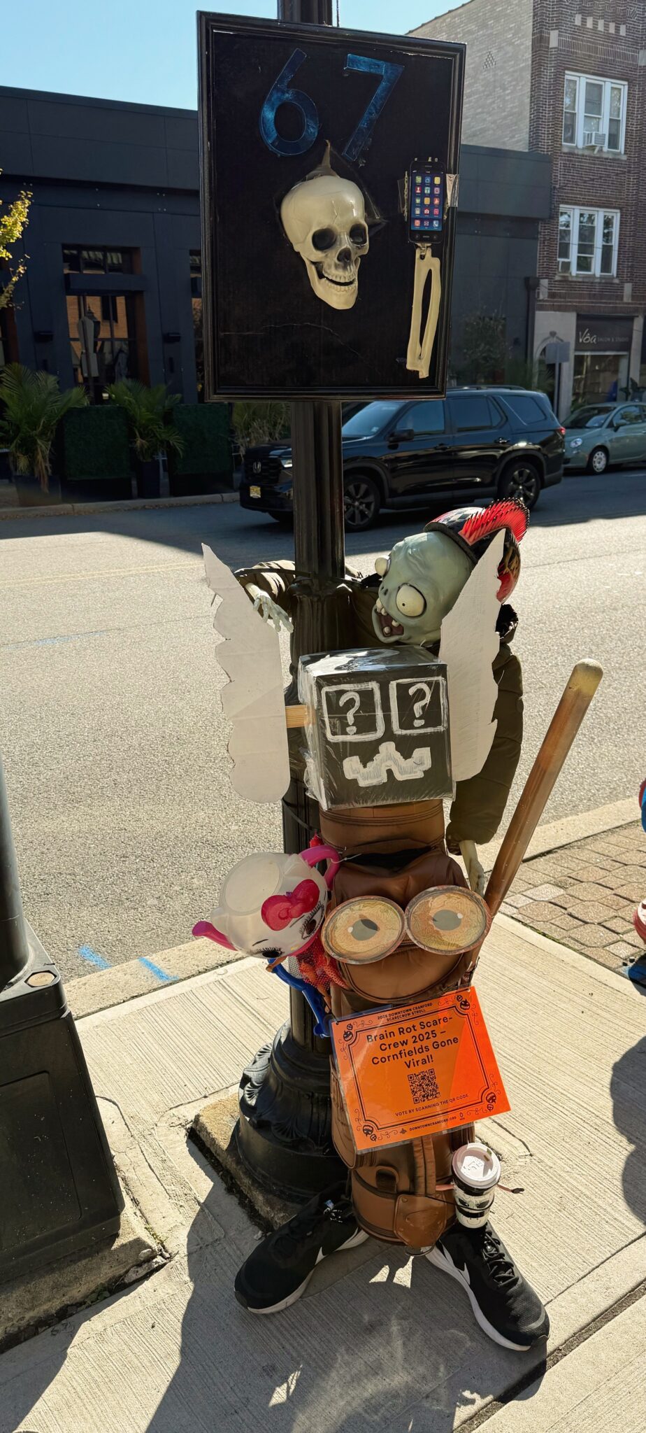 Scarecrow Stroll Voting - Downtown Cranford